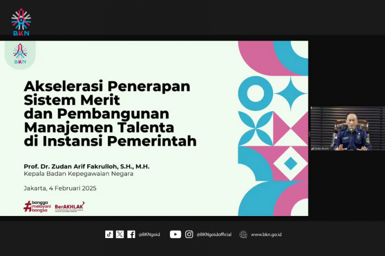 Kepala BKN: BKN Akselerasikan Manajemen ASN Berbasis Sistem Merit dan ...