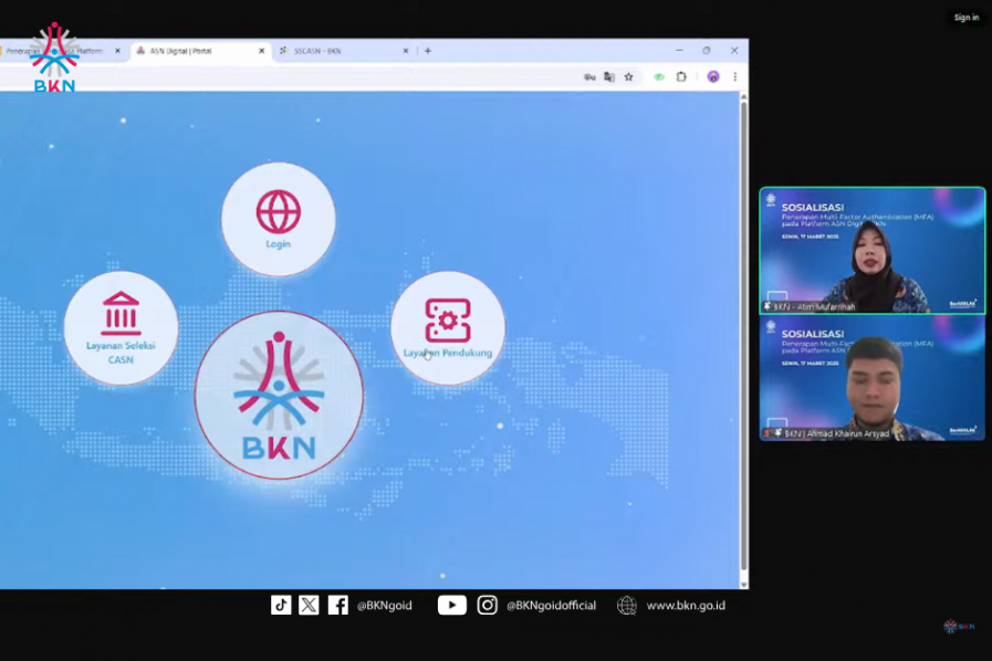 Bkn Tambahkan Fitur Multi Factor Authentication Pada Sistem Digital
